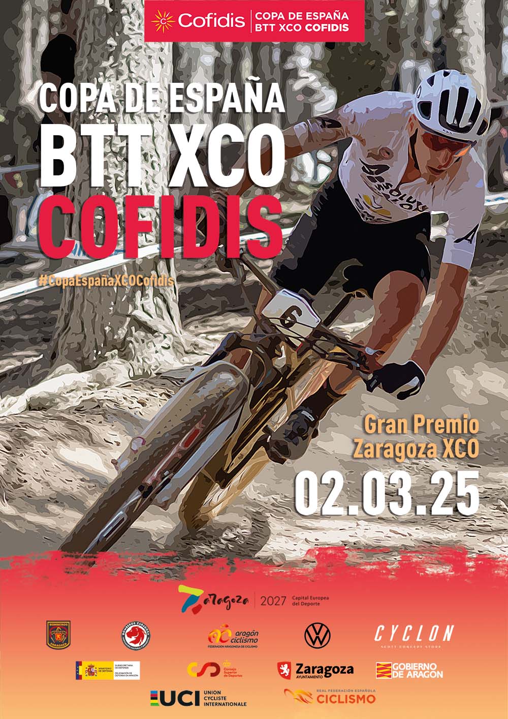 Zaragoza abre la Copa España XCO 2025 - El Pelotón