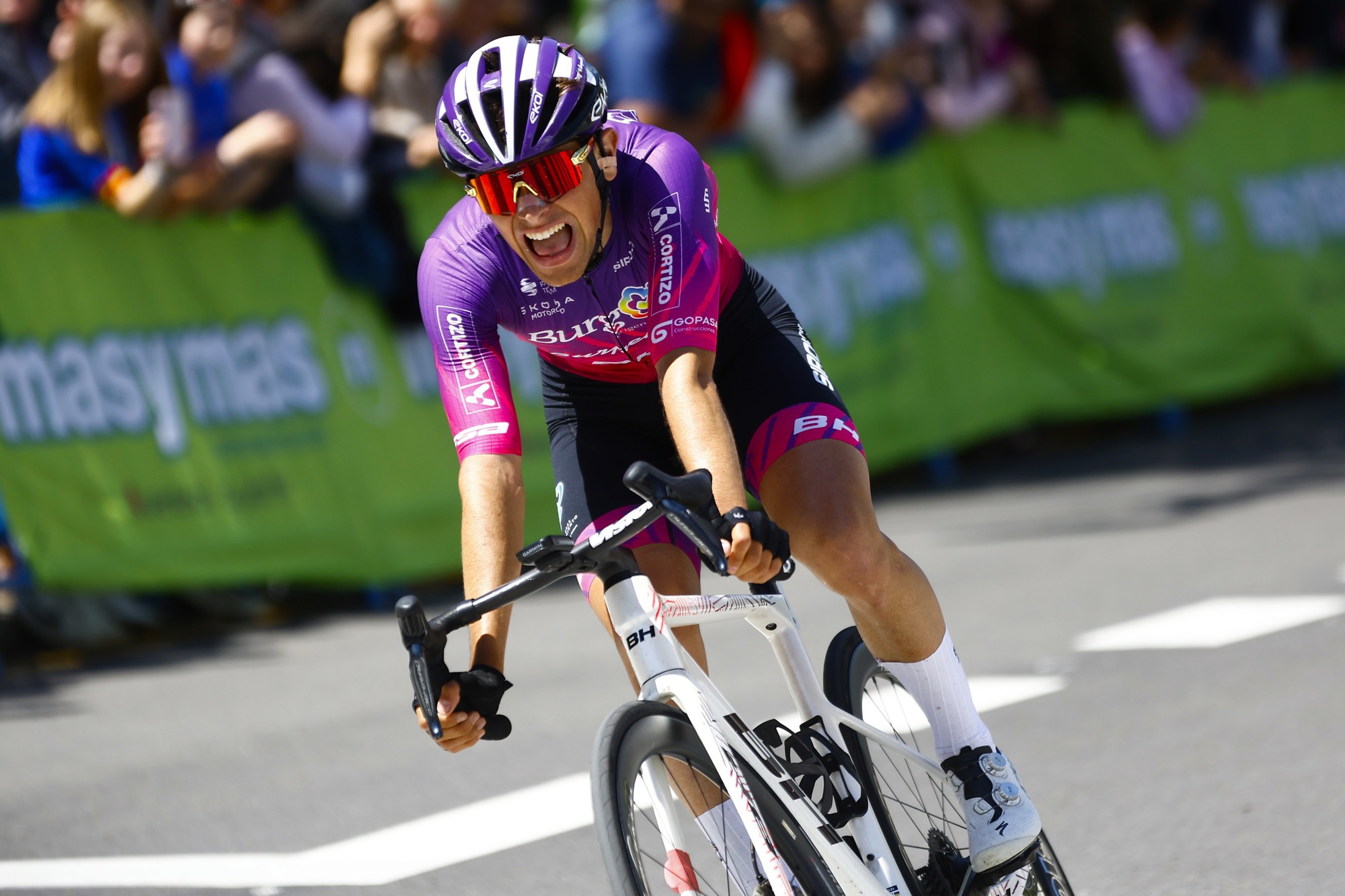 Hugo de la Calle (Burgos Burpellet BH) acaba cuarto en la Vuelta a ...