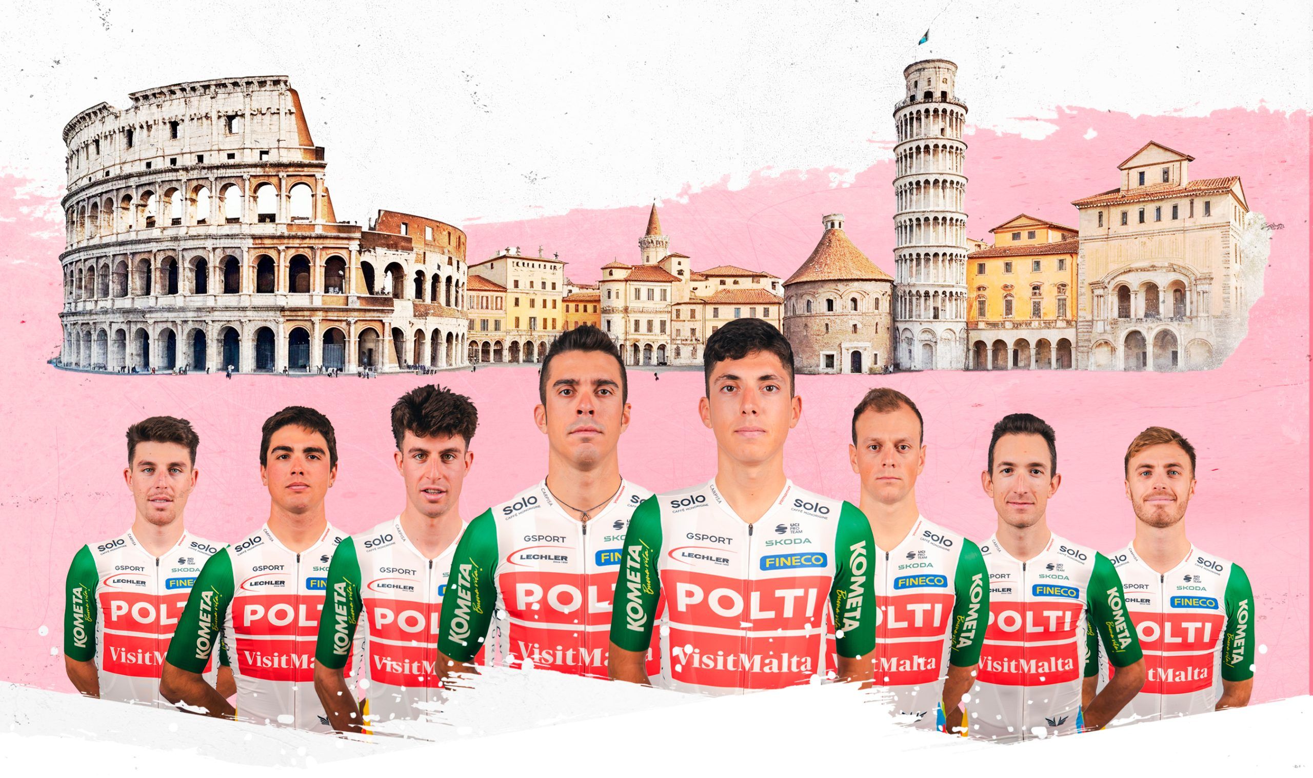 Team Polti VisitMalta presenta su alineación para el Giro d'Italia 2025 - El Pelotón