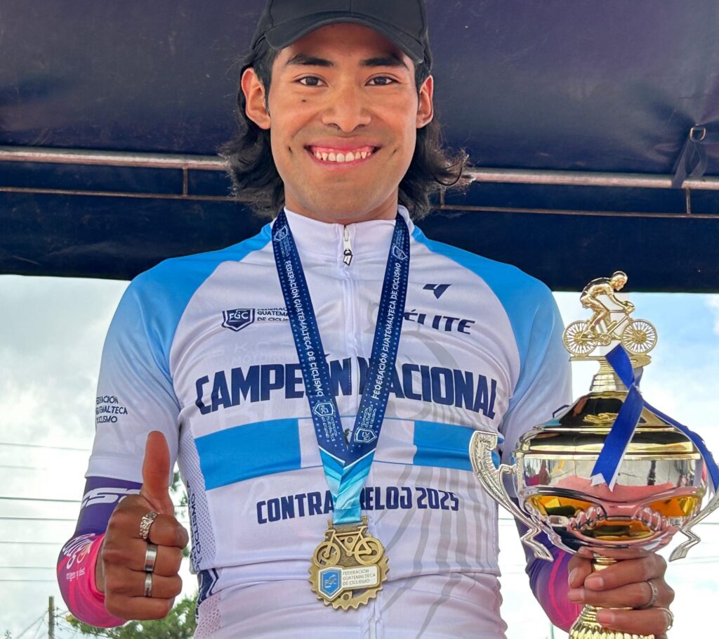 Sergio Chumil (Burgos Burpellet BH) es el nuevo campeón de Guatemala de contrarreloj - El Pelotón