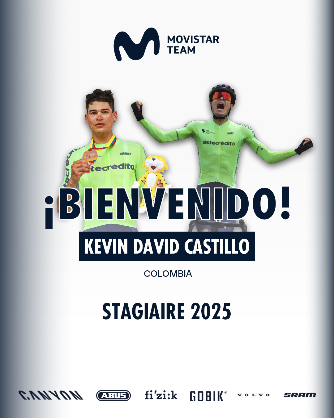Kevin David Castillo se incorpora a Movistar Team como stagiaire - El ...