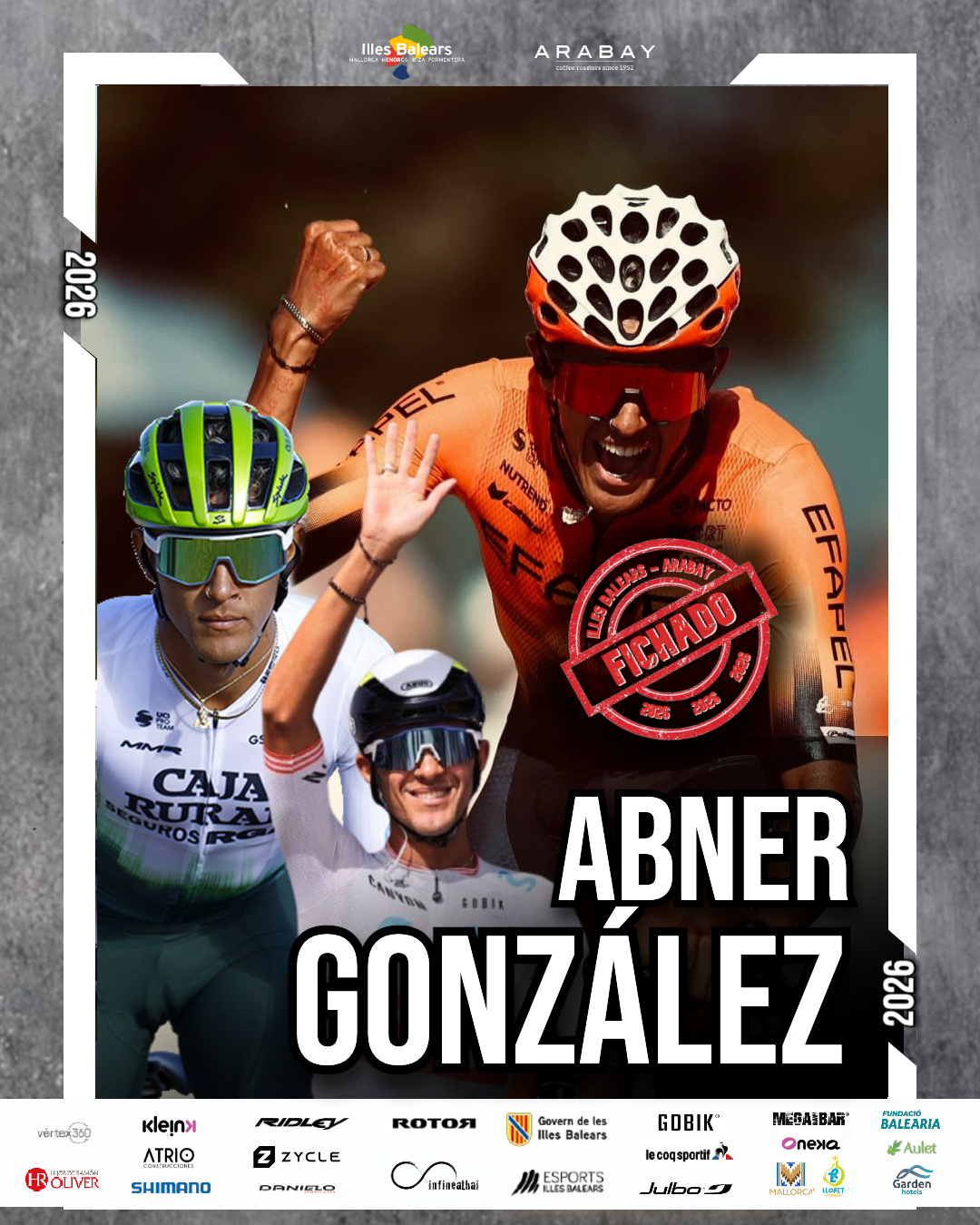 Abner González firma con el Illes Balears - Arabay Pro Cycling Team ...