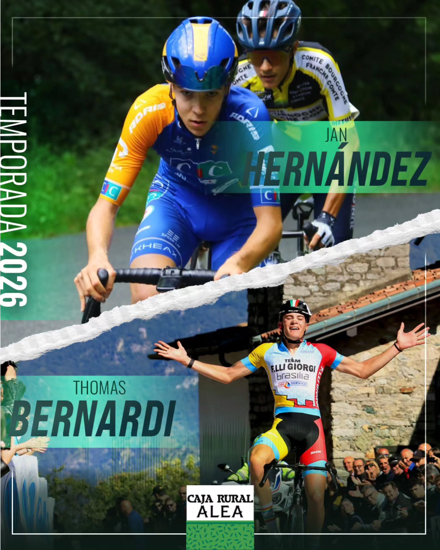 Talento internacional para Filial Caja Rural-Alea con Hernández y ...